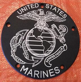 lasered Engraved USMC